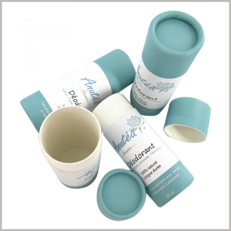 30ml deodorant cardboard push up tube packaging
