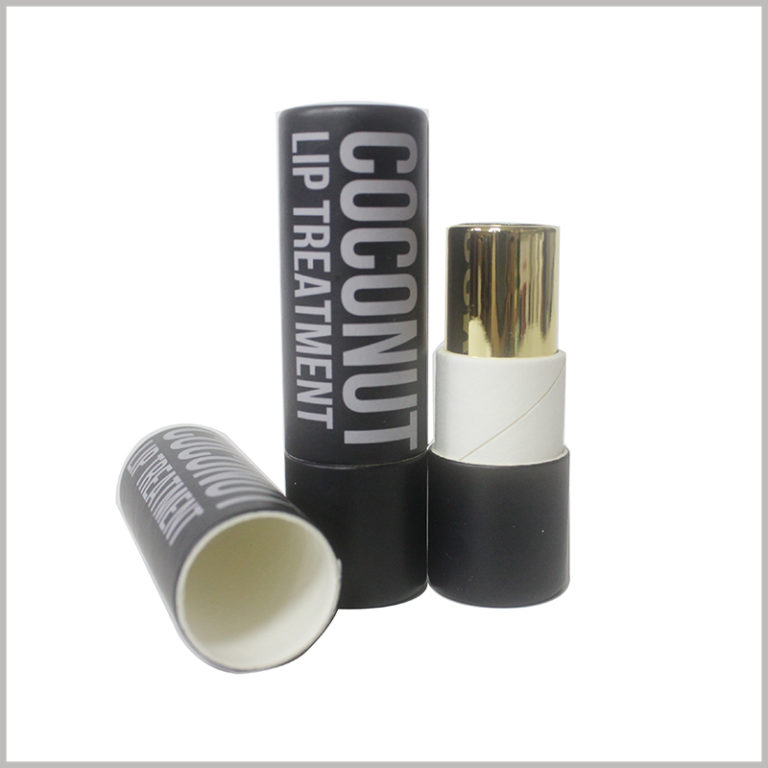Black empty lipstick tubes packaging | Cosmetic boxes