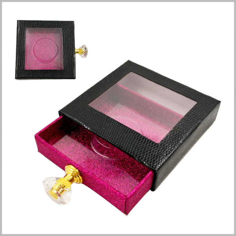 Eyelash gift box packaging with ribbon | Cosmetic boxes