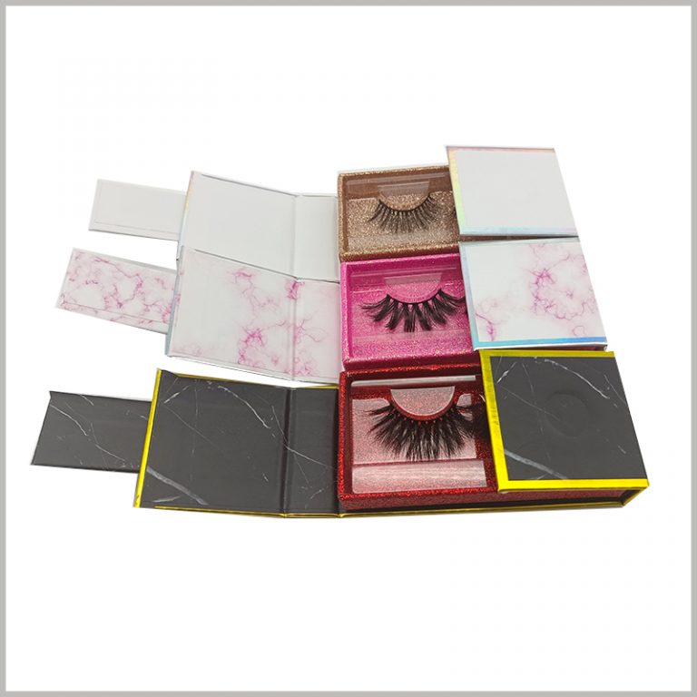 Double open Eyelash extension packaging box | Cosmetic boxes