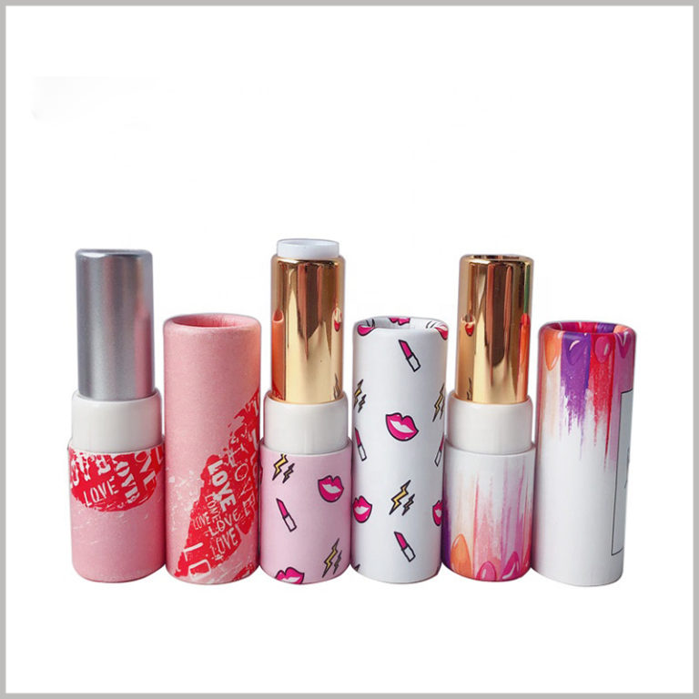 Stylish empty paper lipstick tube packaging | Lipstick boxes