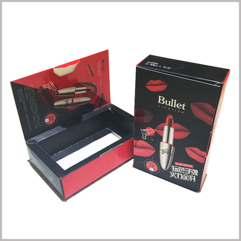 Stylish empty paper lipstick tube packaging | Lipstick boxes