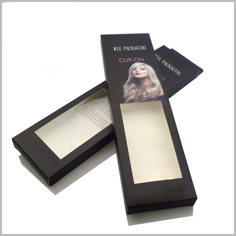 Custom Wig Boxes Hair Extension Packaging