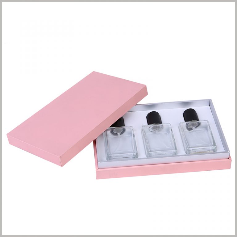 3 bottles of perfume packaging boxes | Cosmetic boxes wholesale