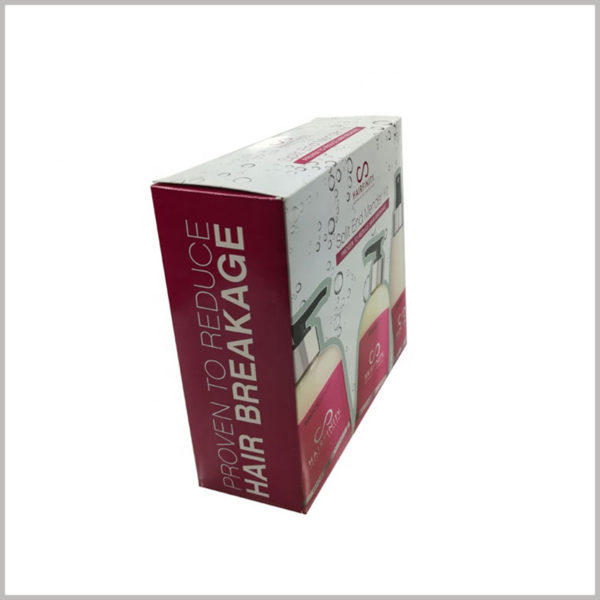 Foldable packaging for shampoo box set | Cosmetic boxes