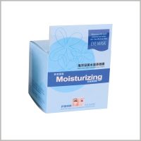 Foldable skin care product packaging with paper inner card