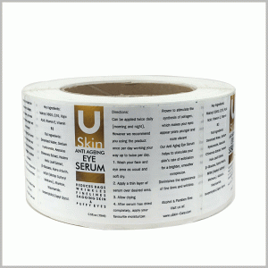 Skin care product labels custom | Custom Labels wholesale