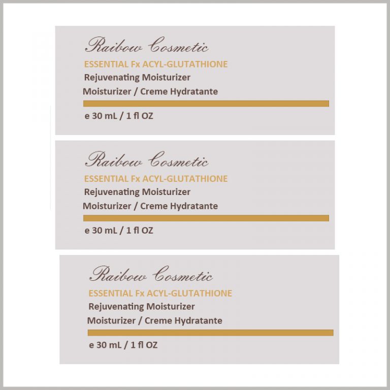 Skin care product labels for moisturizer jar | Cosmetic labels